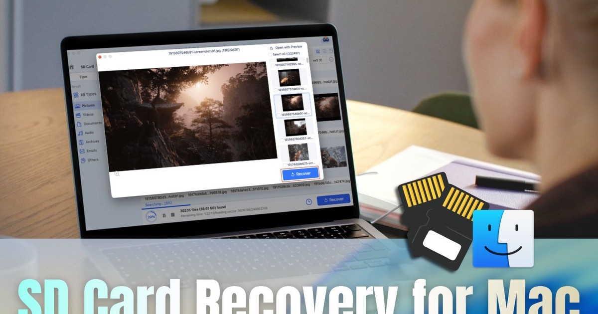 SD card recovery on Mac: Recover data from SD cards on Mac