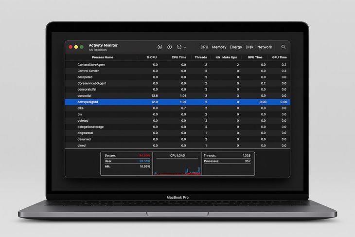 Corespotlightd high CPU process on Mac