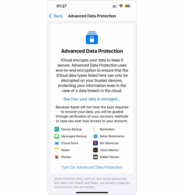Advanced Data Protection on iPhone: What it does and how to turn it on
