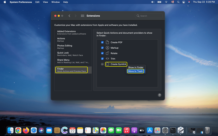 How to create and remove symlink on Mac