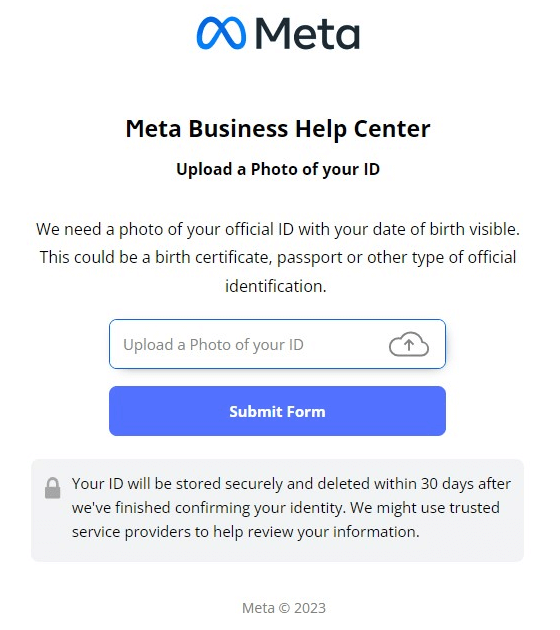 Meta Security Scam: “Your Page Has Been Disabled”