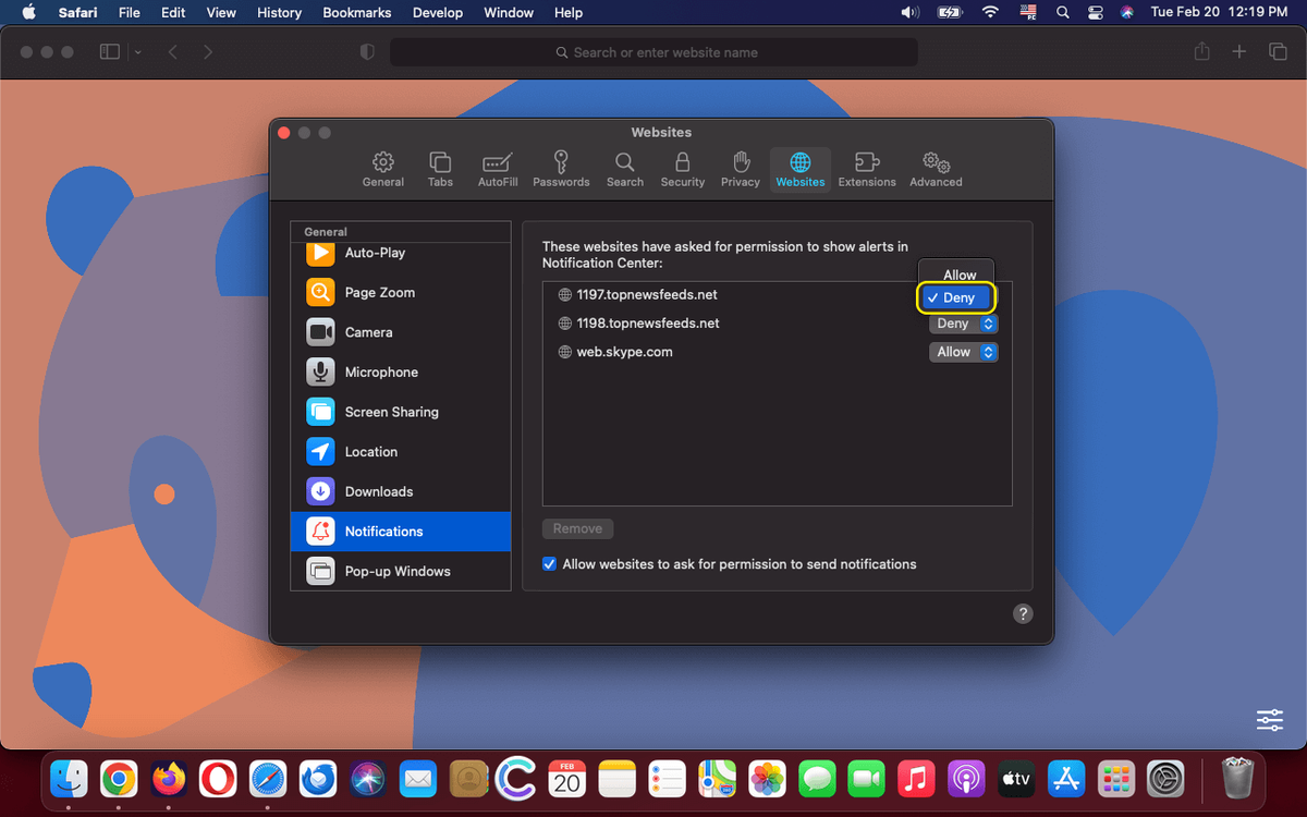 How to get rid of notifications on Mac