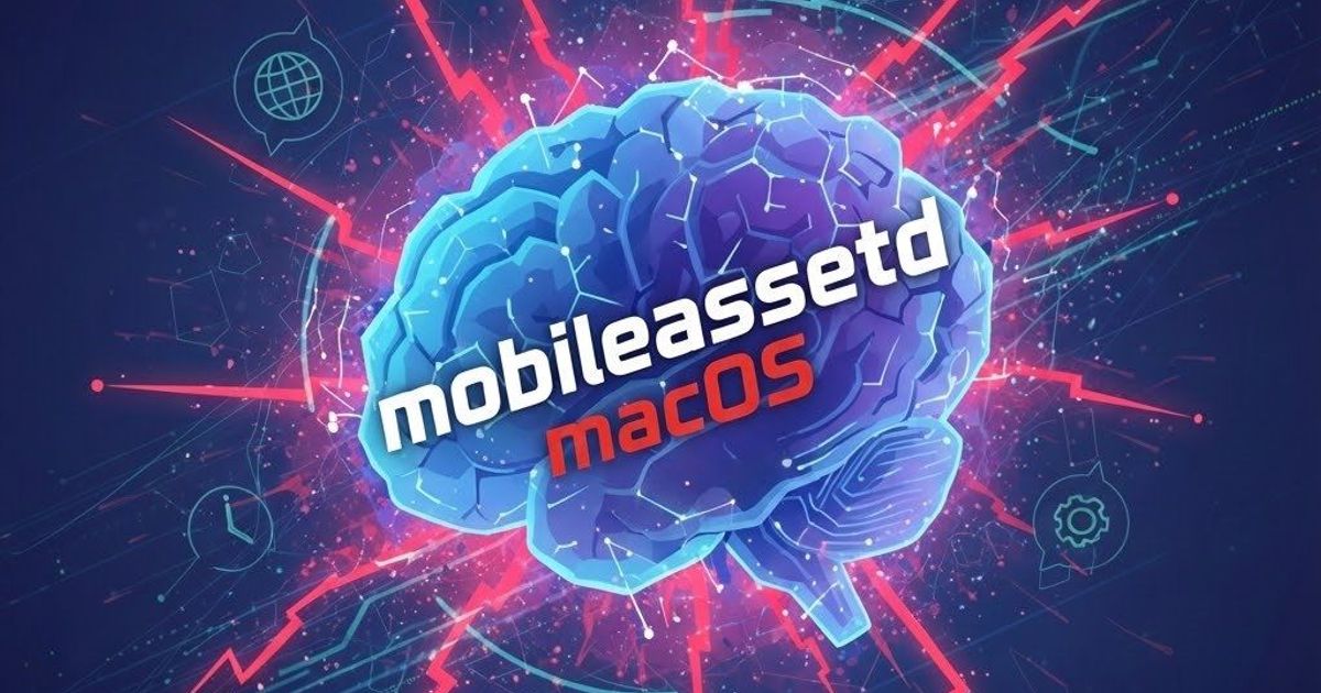 mobileassetd CPU tinggi di Mac