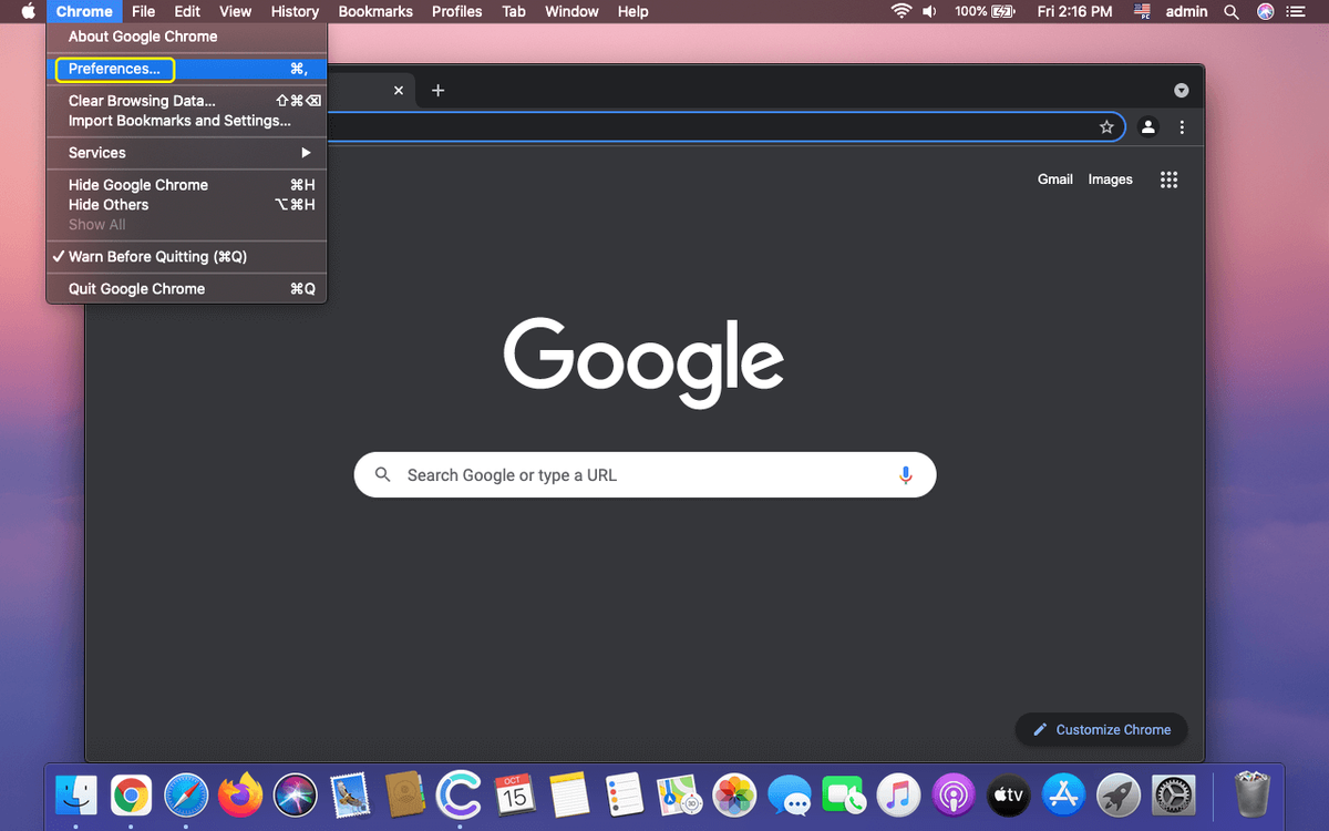 How to change default search engine on Mac