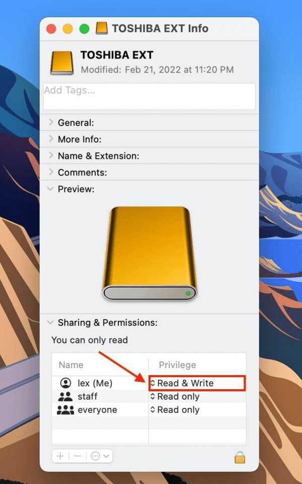 How To Fix Mac External Hard Drive Read Only Error
