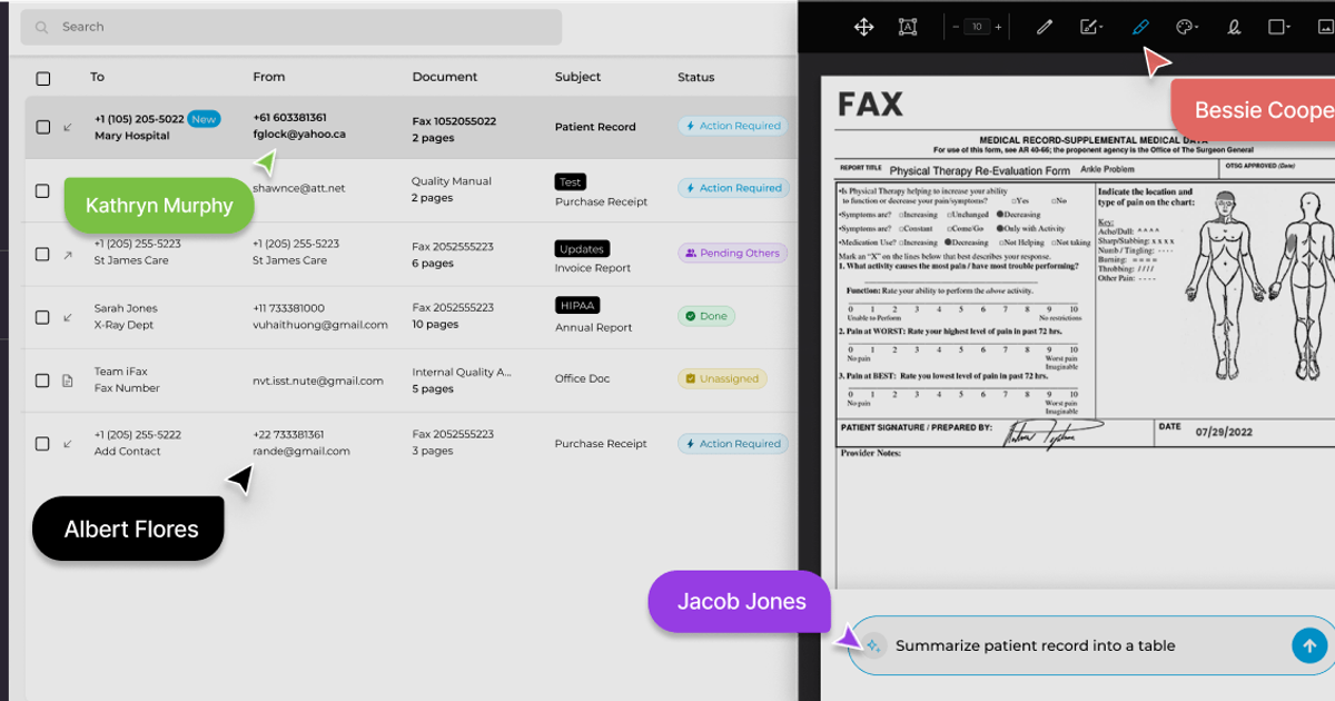 How to securely fax documents from your Mac without a machine