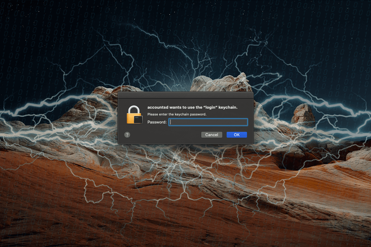 Remove accountsd Wants To Use The Login Keychain Pop up On Mac Remove accountsd Wants To Use The Login Keychain Pop up On Mac