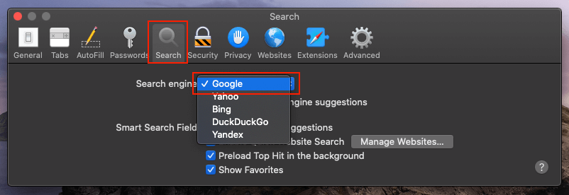 How to change search engine on Mac - MacSecurity