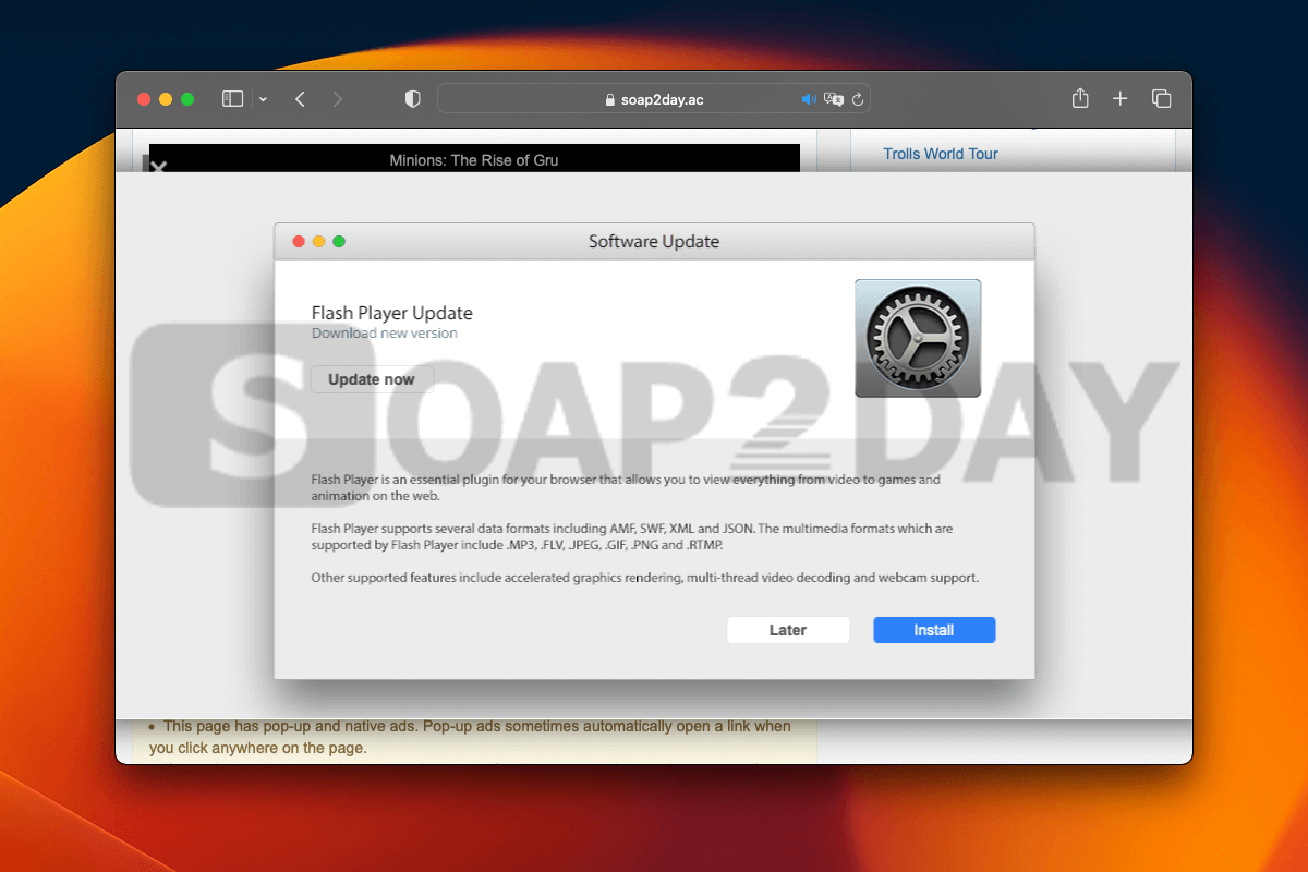 Soap2Day virus removal from Mac - MacSecurity